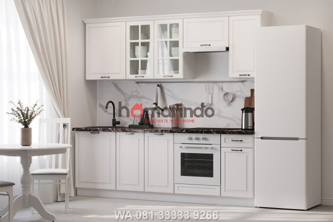 6 Jenis Tata Letak Dapur Minimalis Dengan Kitchen Set | Homarindo