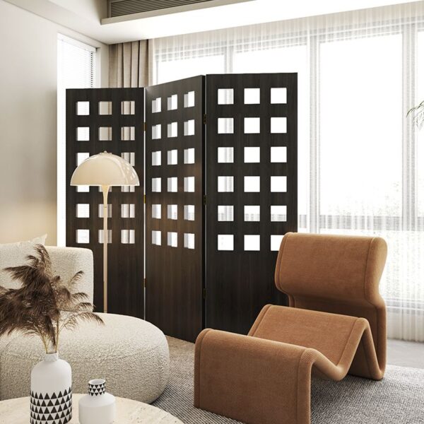 Pembatas Ruangan Lipat Kayu Jati Minimalis | Homarindo