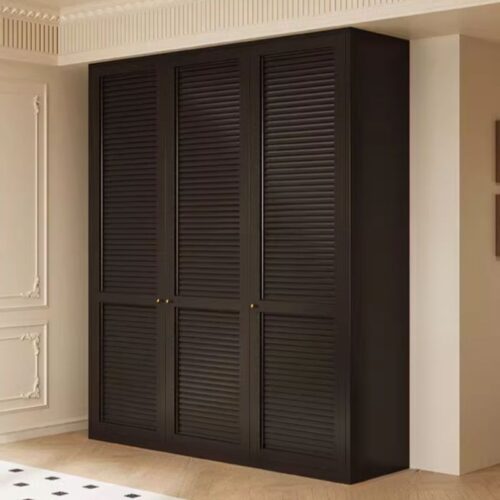 Lemari Baju Kayu Jati 3 Pintu Minimalis Modern | Homarindo